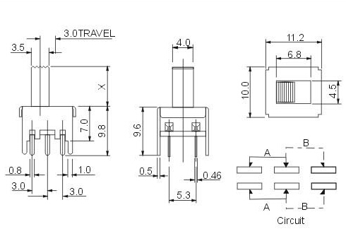 SS-22F05(2P2T) - 深圳英特电子科技有限公司